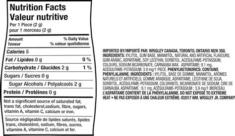 EXCEL Spearmint Flavoured Sugar Free Soft Chew Gum 15 Pieces 8 Packs