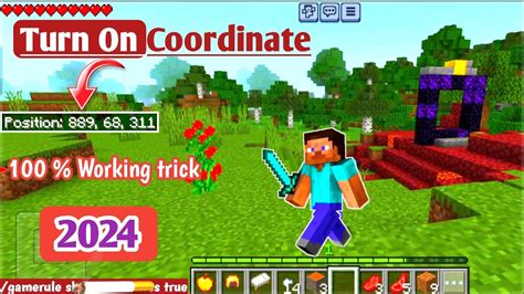 How To On Coordinate In Minecraft Trial Minecraft Trial Mein Coordinate On Kaise Kare Youtube