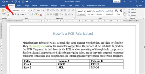 How To Print Gridlines In Word Enjoytechlife