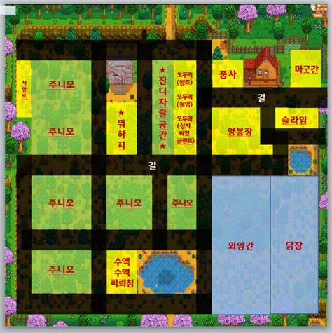 팁 스타듀밸리 농장 플래너배치 미리해보기 네이버 블로그