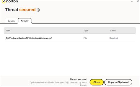 Norton Detected File Said To Be A Trojan File Detections