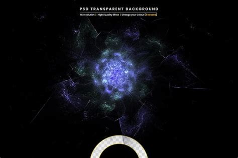 Premium Psd Realistic Electric Ball Or Abstract Plasma Sphere On