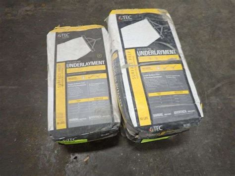 Self Leveling Underlayment Lambrecht Auction Inc