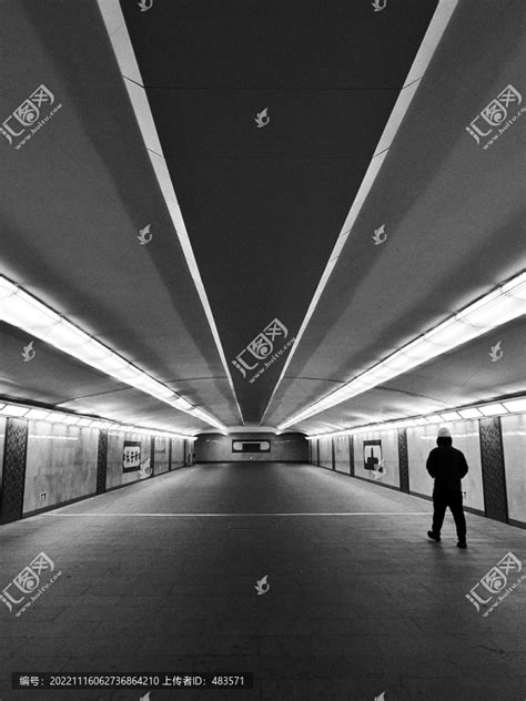 地下通道 路桥建筑 建筑摄影 摄影素材 汇图网www huitu