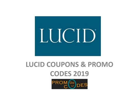 Ppt Lucid Promo Codes Powerpoint Presentation Free Download Id 8152813