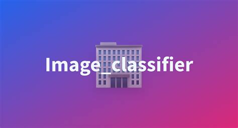 Imageclassifier A Hugging Face Space By Wootang01