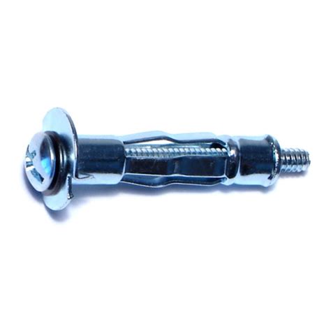 Monster Fastener 18 32 Zinc Short Pan Head Hollow Wall Anchors 10 Pcs Jefferson City Tn