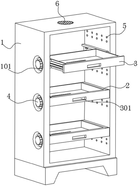 一种化学试剂存储柜的制作方法