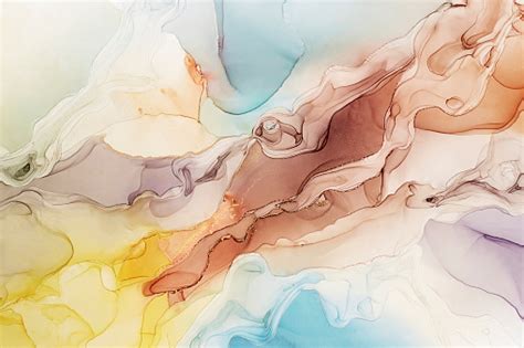 추상 손 페인트 알코올 잉크 질감 필기용 잉크에 대한 스톡 사진 및 기타 이미지 필기용 잉크 예술 추상적인 Istock