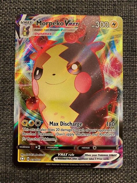 Morpeko Vmax 38 72 Shining Fates Kaufen Auf Ricardo