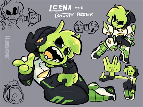 Leena The Bounty Hunter By Dynamotoon On Newgrounds