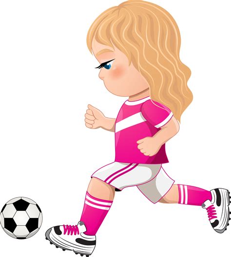Soccer Player Girl International Uniform 41290179 Png