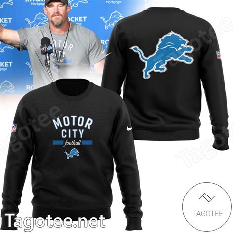 Detroit Lions Motor City Football Sweatshirt Tagotee