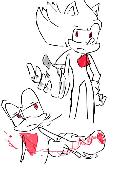 Shadikal15 Practicing To Draw Ruby Sonic For Ma Sonic