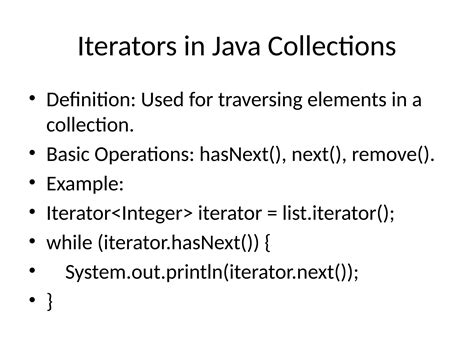 java collections framework presentation 1 pptx programming