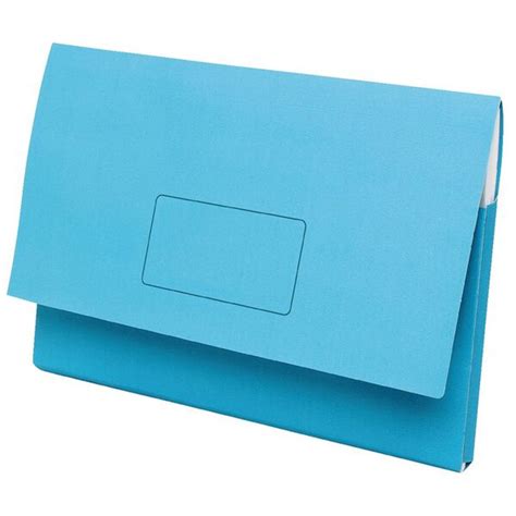 Document Wallet Marbig A3 Slimpick Assorted Colours