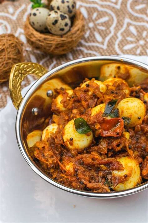 Quail Egg Roast Kerala Kada Mutta Roast Atozchallenge