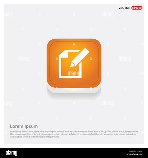 Edit Pencil Icon Stock Vector Image Art Alamy