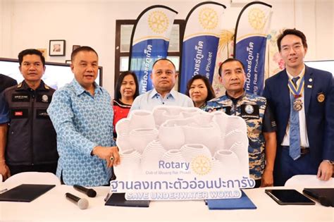Rotary Clubs Rally For Coral Reef Restoration