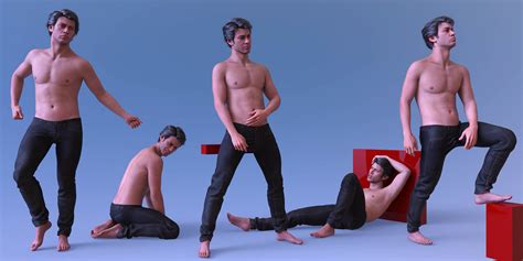 Cdi Steamy Poses For Genesis 9 Masculine Daz 3d