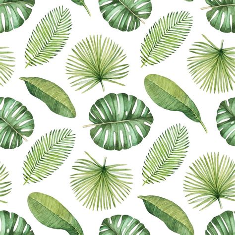 올 여름을 화려하게 물들일 고퀄리티 트로피컬 패턴 컬렉션 Tropical Leaves Pattern Tropical