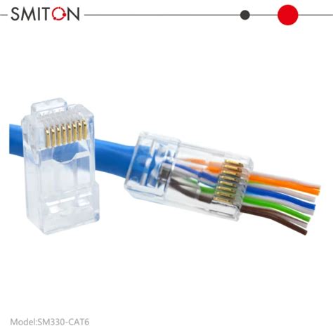 ez 3u 10u 30u end pass through rj45 crimp tool pass through cat5e cat6