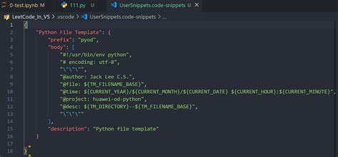 VSCODE创建代码片段 User Snippets 知乎