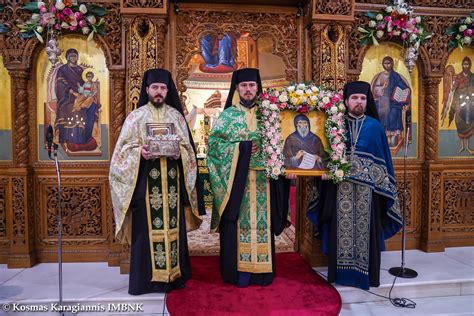 Grecia Icoana Maicii Domnului Prodromița din Athos a fost adusă la Biserica Sf Cuvios Antonie