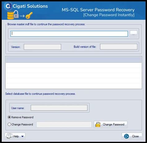 Best Sql Password Recovery To Remove Change Password Of Sql Server