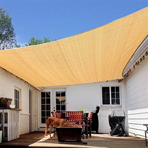 Amagenix Rectangle Sun Shade Sail Canopy 16X20 Nellis Auction