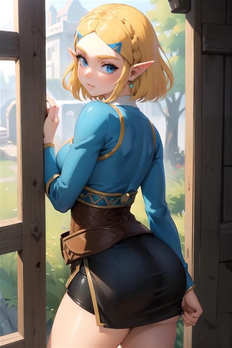 Princess Zelda BoTW ToTK Images Generated With AI