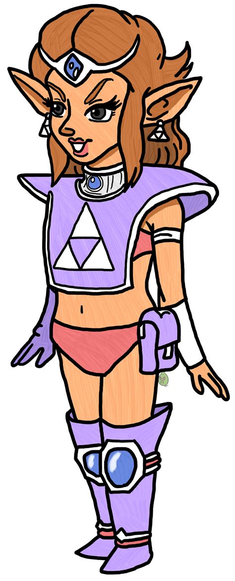 Princess Zelda Sci Fi Concept Alttp Sprite Ver By Katlime On Deviantart