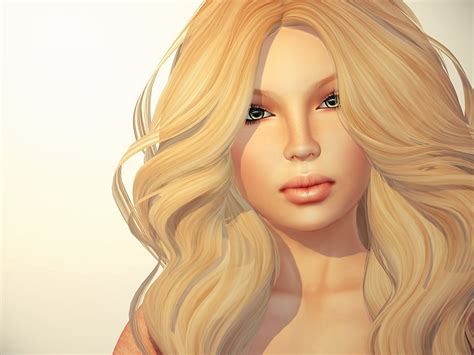 Fonds Decran Blondeur Fille Cheveux Voir Visage 3d Graphiques Filles