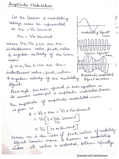 202005142216588220priyan Amplitude Modulation Ec Ii Sem Pdf