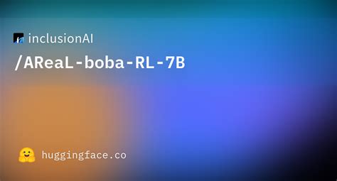 InclusionAI AReaL Boba RL 7B At Main