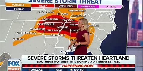 Severe Thunderstorms Including Possible Tornadoes Targeting Central