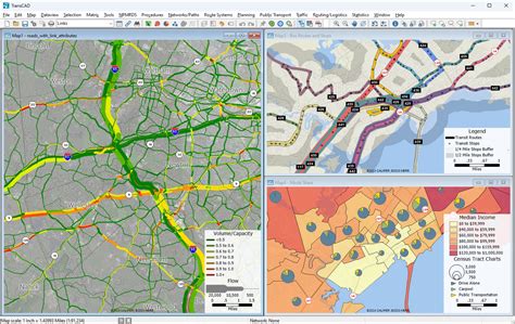 Caliper Mapping Software Gis And Transportation Software