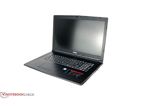 MSI GL RD Laptop Core I Full HD Review NotebookCheck Net Reviews