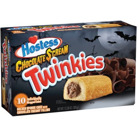 Hostess Chocolate Scream Twinkies 10 Ct136 Oz Kroger