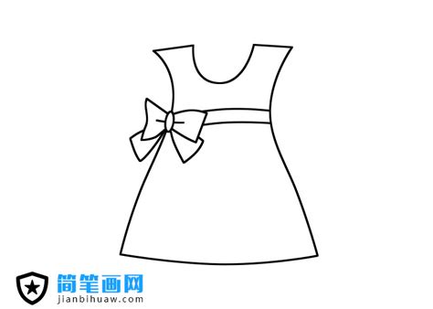 裙子简笔画的步骤画法 简笔画网