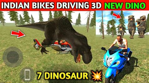 Indian Bikes Driving D DINOSAUR V S HALICOPTER Funny Gameplay Indian Bikes Driving