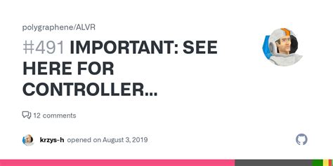 Important See Here For Controller Problems On Quest · Issue 491