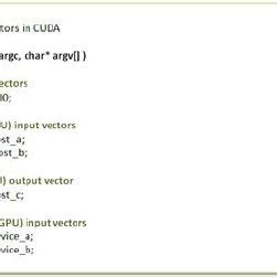 Vector Addition Vectors From CPU To GPU Download Scientific Diagram