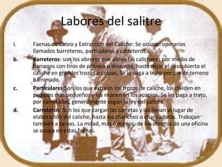El Obrero Del Salitre Ppt