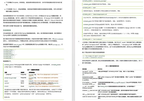 Python小白必备！清华大牛整理的《django零基础入门到精通》手册 阿里云开发者社区