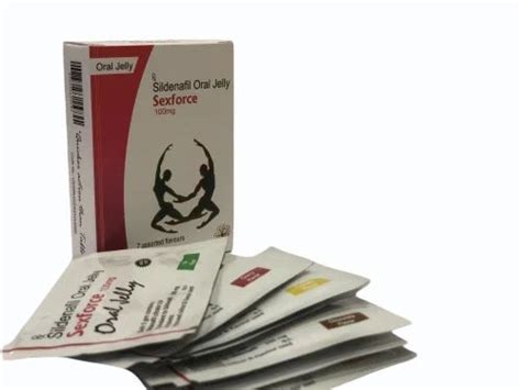 Sexforce Oral Jelly 100mg At Rs 200 Box Kamagra Oral Jelly In