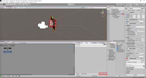Unity Playmaker How To Create A Mirror With Render Texture Styly