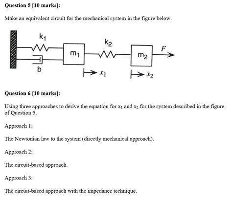 solved question 5 [10 ﻿marks] make an equivalent circuit for