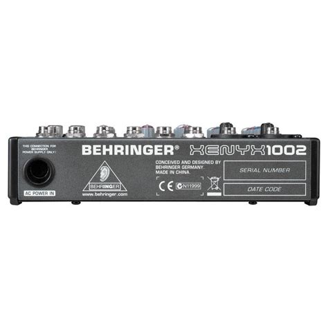 Микшер Behringer XENYX 1002