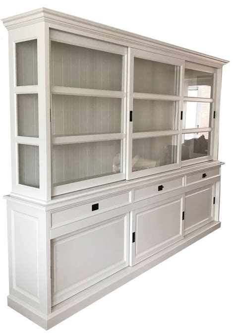 Buffetkast Wit Sneek 300cm 300 X 50 40 X 220cm
